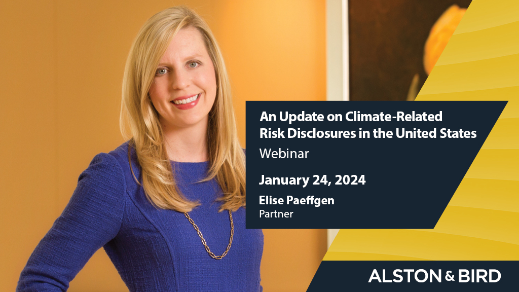 An Update on Climate-Related Risk Disclosures in the United States ...