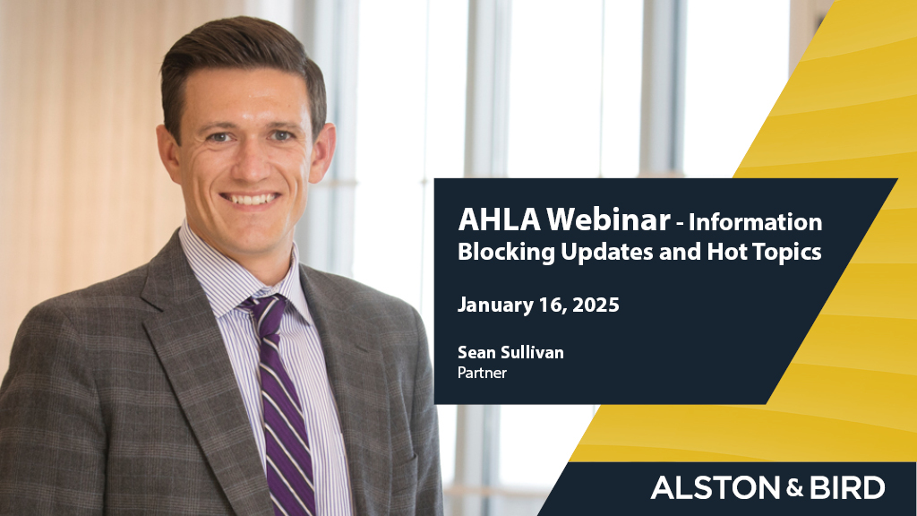 AHLA Webinar - Information Blocking Updates and Hot Topics | News ...