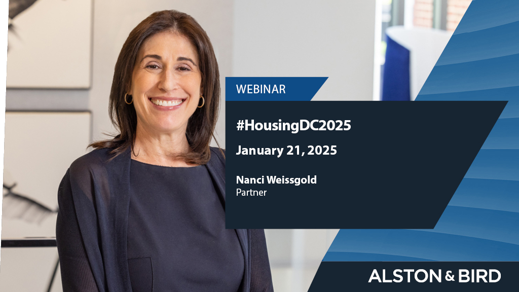 #HousingDC2025 | News & Insights | Alston & Bird