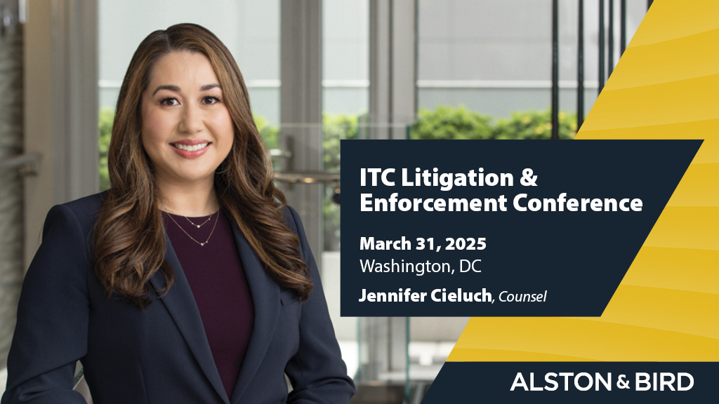 17th Annual Practitioners’ Think Tank on ITC Litigation & Enforcement ...