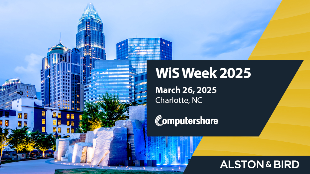 WiS Week 2025 | News & Insights | Alston & Bird