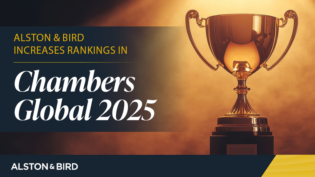 Alston & Bird Increases Rankings in Chambers Global 2025 | News ...