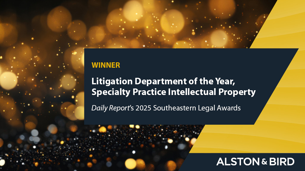 Alston & Bird Lauded as ‘Litigation Department of the Year’ for ...
